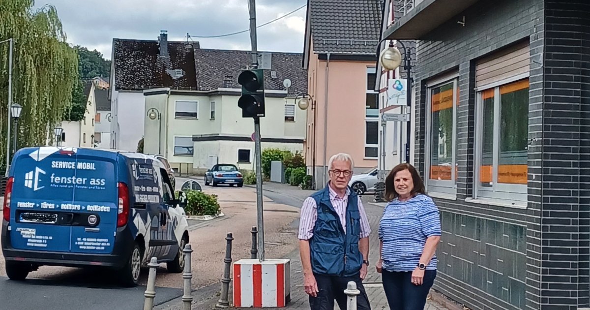 Ortsdurchfahrt Niederelbert: Verkehrsversuch zur Engstellenentschärfung ...