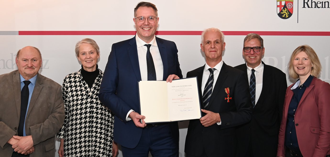 Bernd Meurer aus Girod erhält das Bundesverdienstkreuz | VG Montabaur